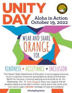 Unity Day: Anti-Bullying – Pacific Outpost